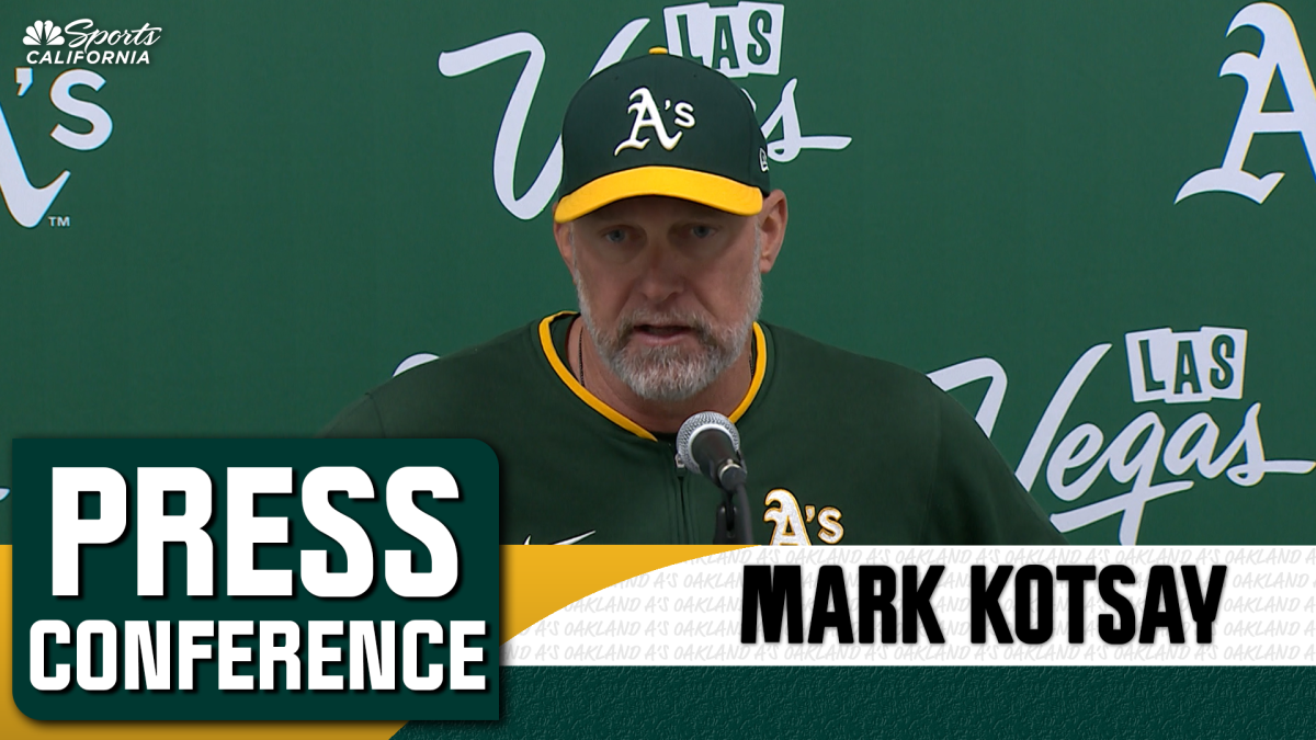 Mark Kotsay proud of Athletics for creating early lead over Padres ...