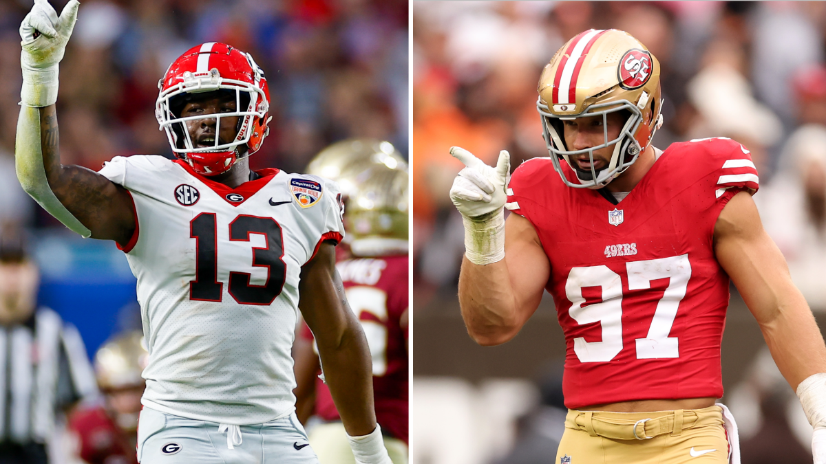 49ers rookie Mykel Williams a ‘sponge’ near Nick Bosa, per John Lynch ...