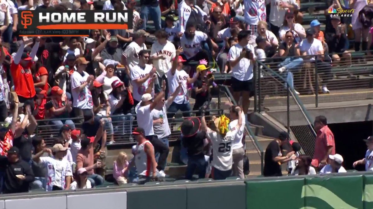 Willy Adames’ first Oracle Park homer gives Giants lead vs. Rockies – NBC Sports Bay Area ...