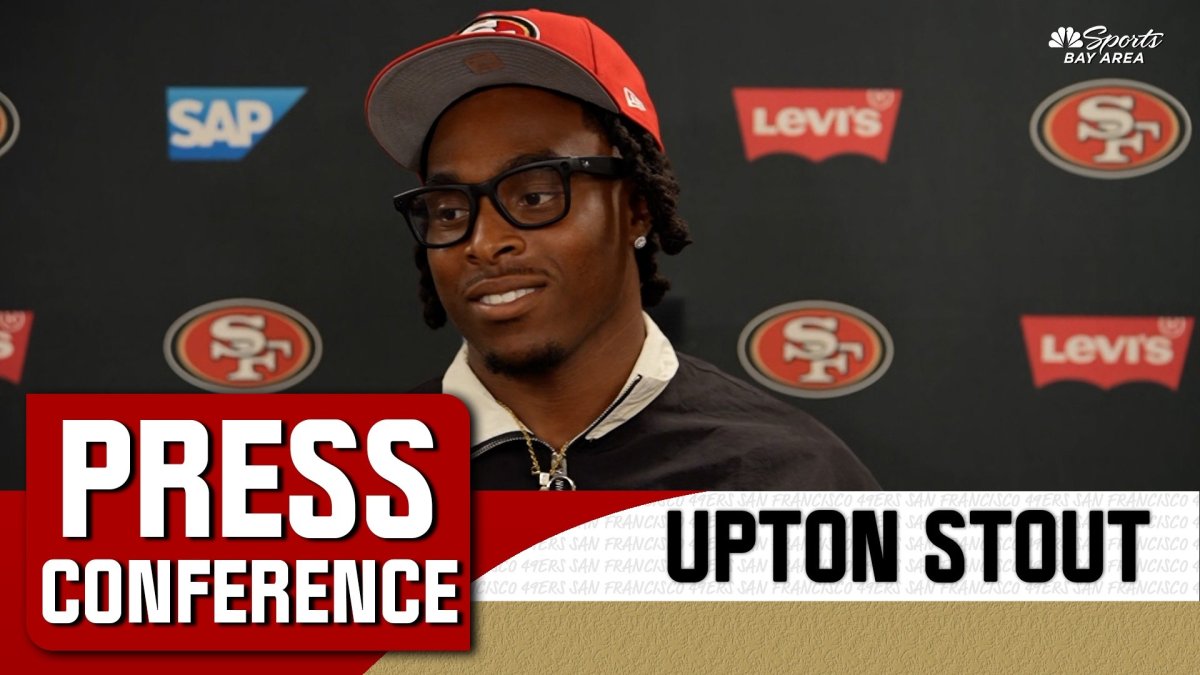 49ers rookie CB Upton Stout opens up about NFL journey motivation – NBC ...