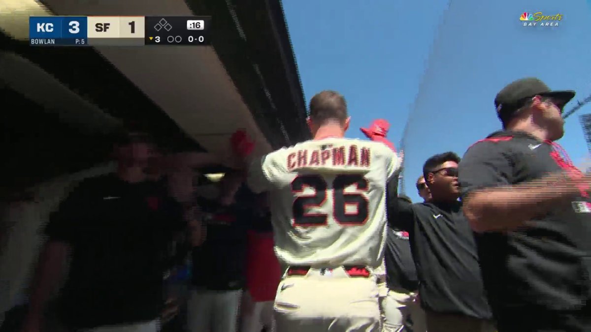 Matt Chapman crushes solo home run to get Giants on board vs. Royals ...