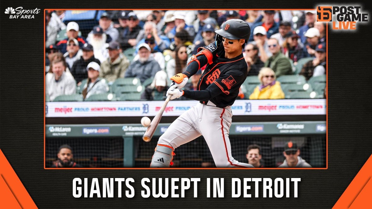Giants swept by Tigers after late comeback falls short in 4-3 loss ...