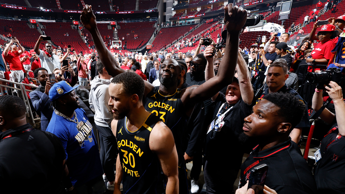 Draymond Green yells hilarious Warriors Game 7 post-win message – NBC ...