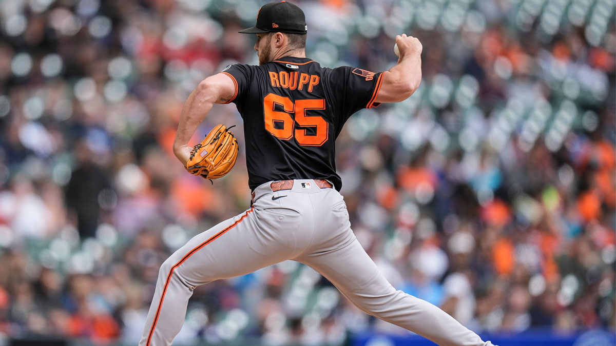One inning sinks Landen Roupp, Giants as Tigers complete series sweep ...
