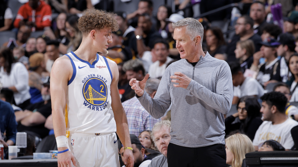 What Steve Kerr told Brandin Podziemski after Warriors’ Game 5 loss – NBC Sports Bay Area ...