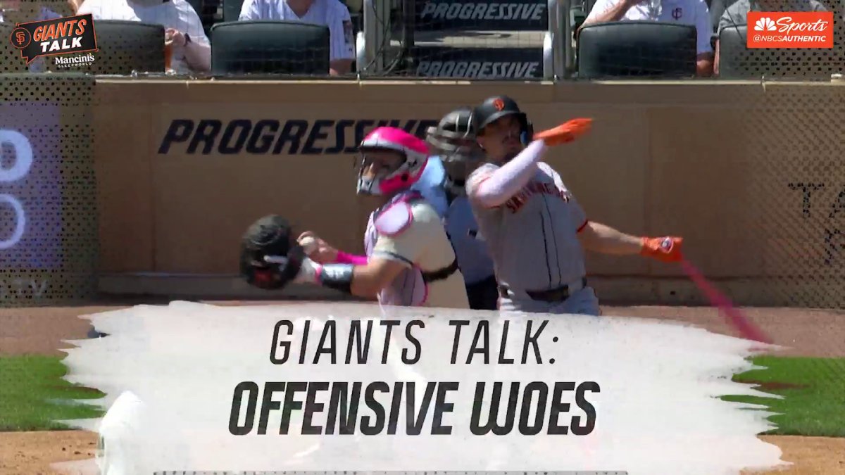 Giants Talk: Where did San Francisco’s offense go? – NBC Sports Bay ...