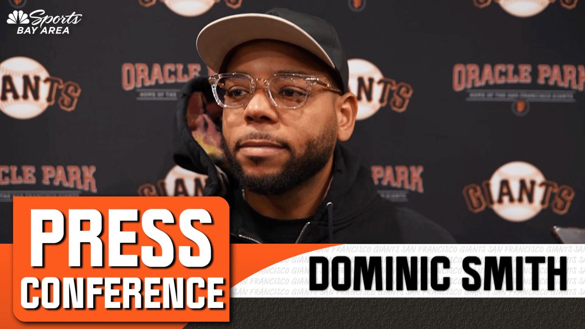 Dominic Smith reflects on ‘awesome’ first days with Giants after win ...