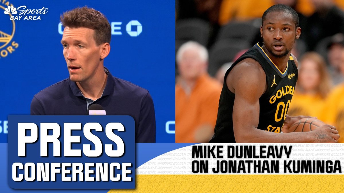 Warriors GM Mike Dunleavy optimistic team can re-sign Jonathan Kuminga ...