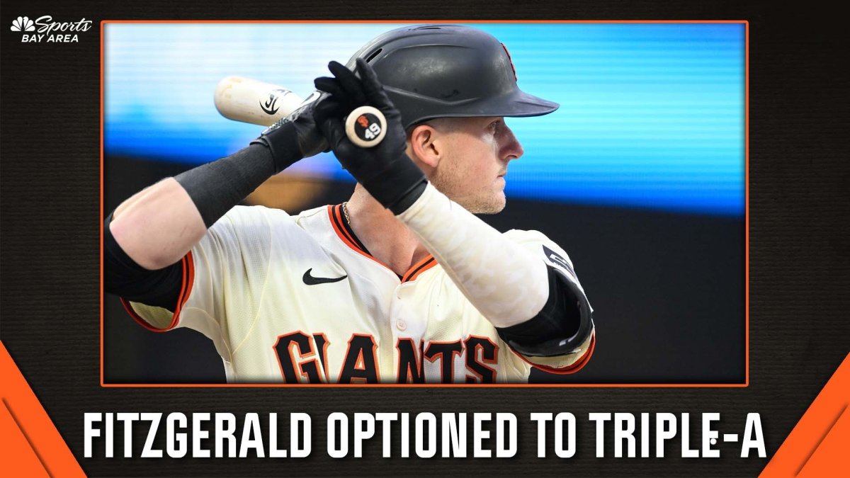 Why Giants sent struggling infielder Tyler Fitzgerald down to Triple-A ...