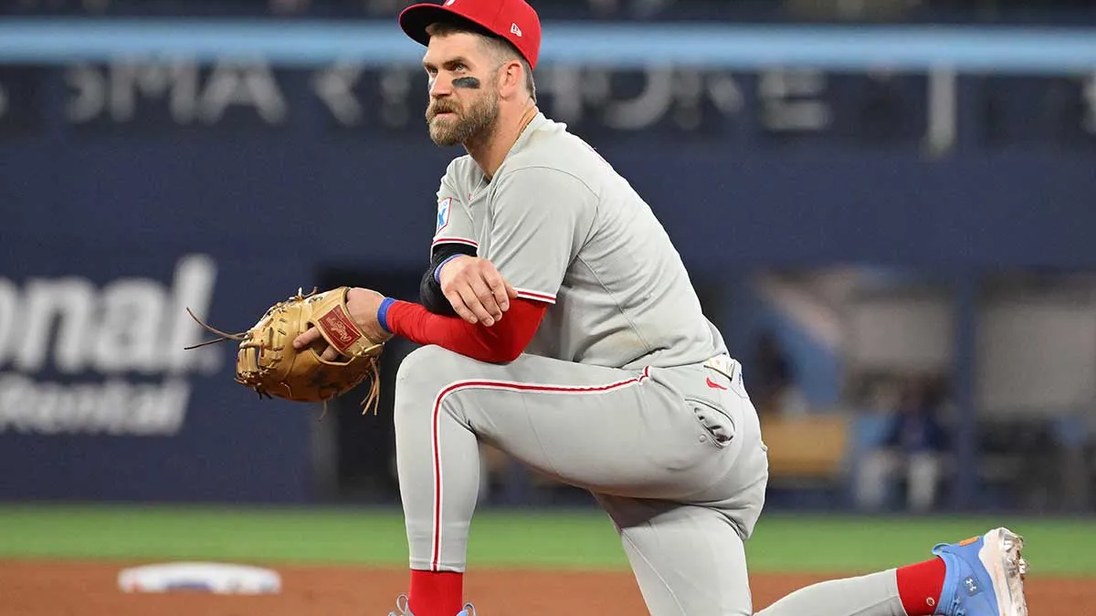 Bryce Harper critical of ump ‘taking over’ Giants-Phillies game – NBC ...