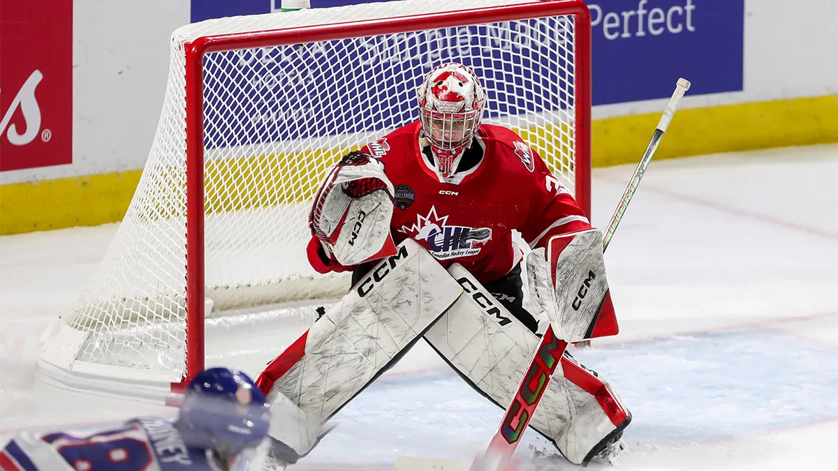 Sharks select goalie Joshua Ravensbergen at No. 30 overall in 2025 NHL ...