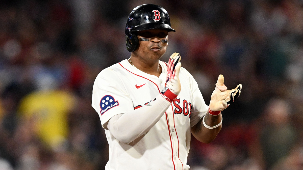 Willy Adames reacts live on air to Giants’ Rafael Devers trade – NBC ...