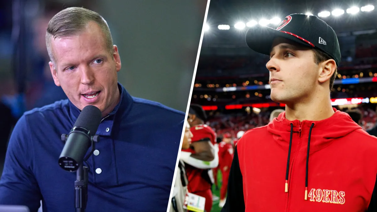 Why 49ers QB Brock Purdy encouraged Chris Simms despite unstable 2024 ...