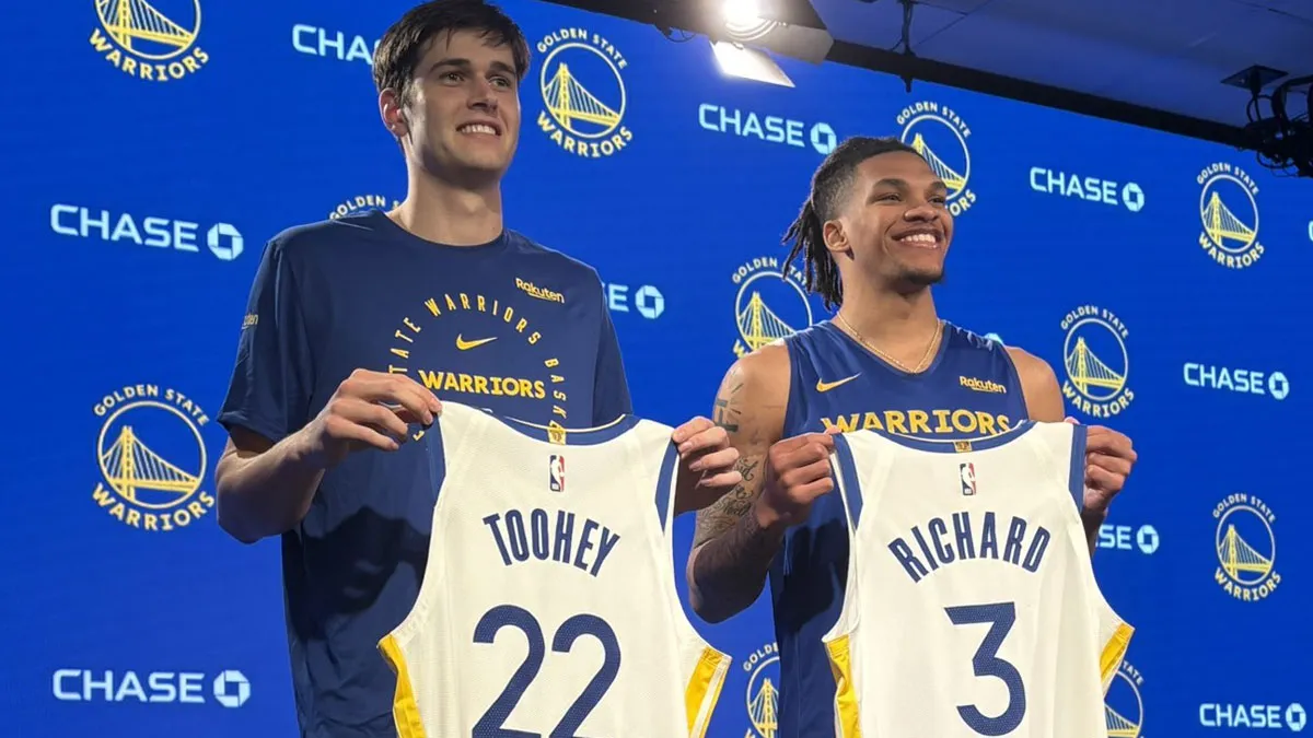 Warriors’ 2025 NBA Draft picks given familiar jersey numbers – NBC ...