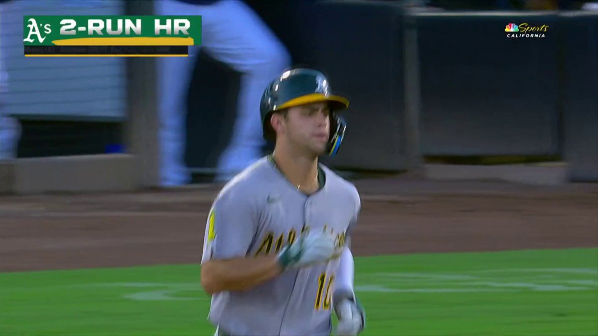 Max Muncy crushes two-run home run to put A’s level with Rays – NBC ...