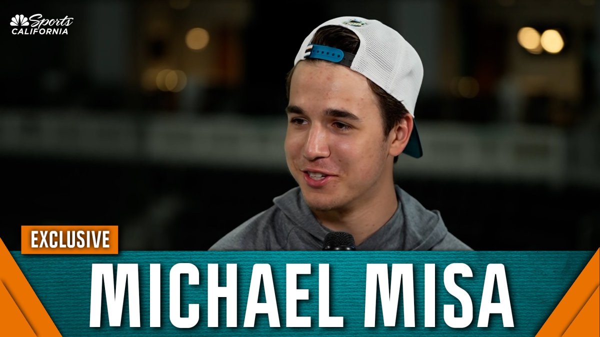 Sharks top pick Michael Misa excited to prove he’s NHL ready – NBC ...