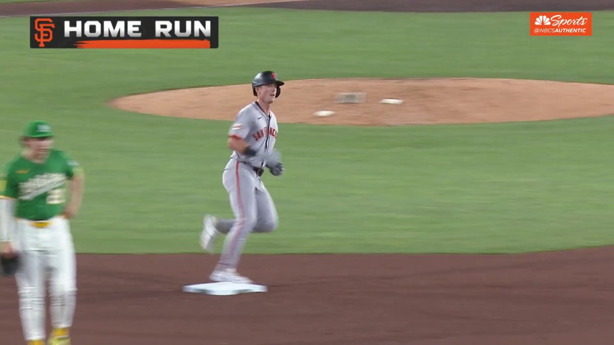 Tyler Fitzgerald hits wild home run in Giants’ win vs. Athletics – NBC ...