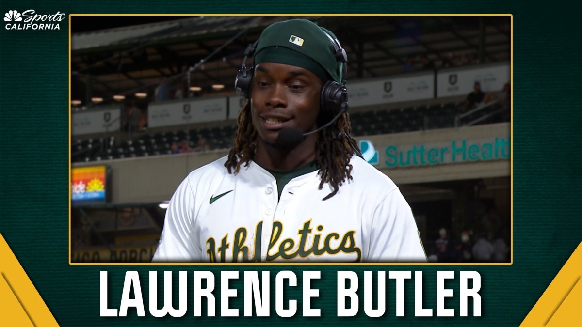 Lawrence Butler breaks down mindset on two homers vs. Braves – NBC ...