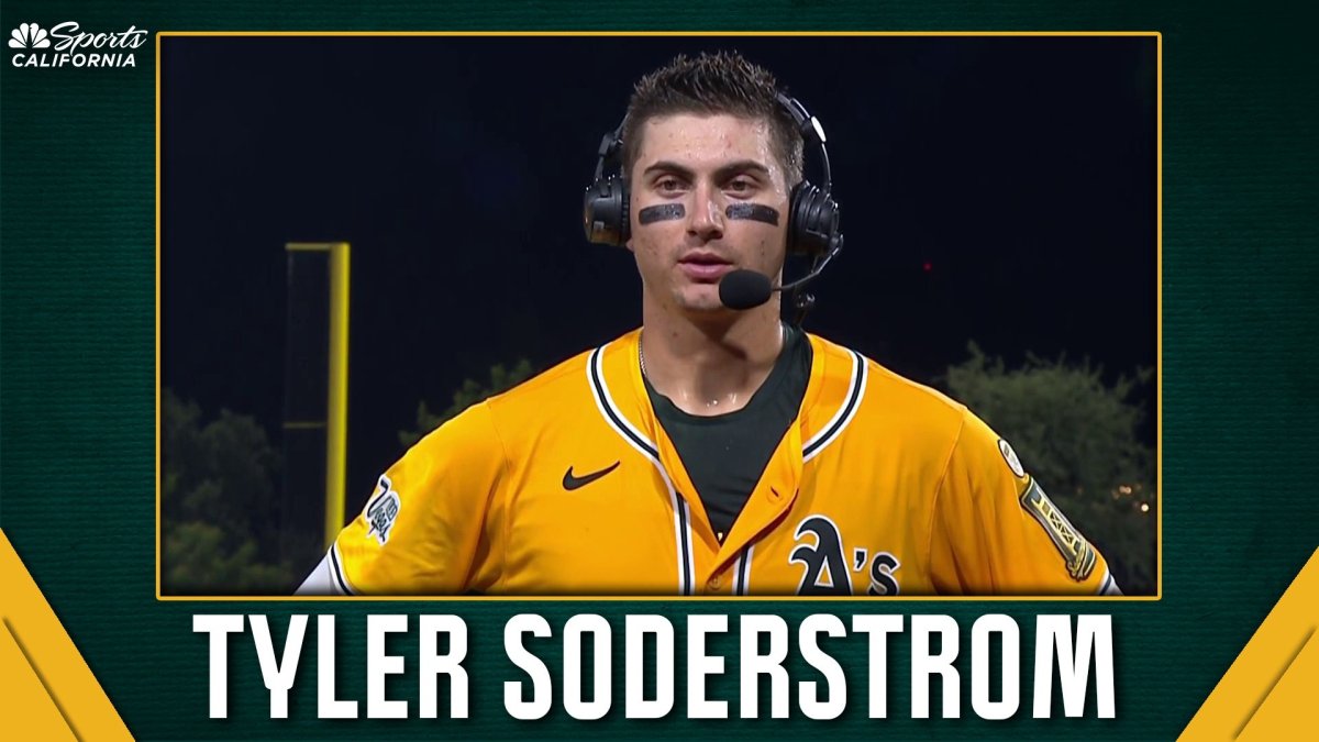 Athletics’ Tyler Soderstrom reflects on first MLB walk-off hit – NBC ...