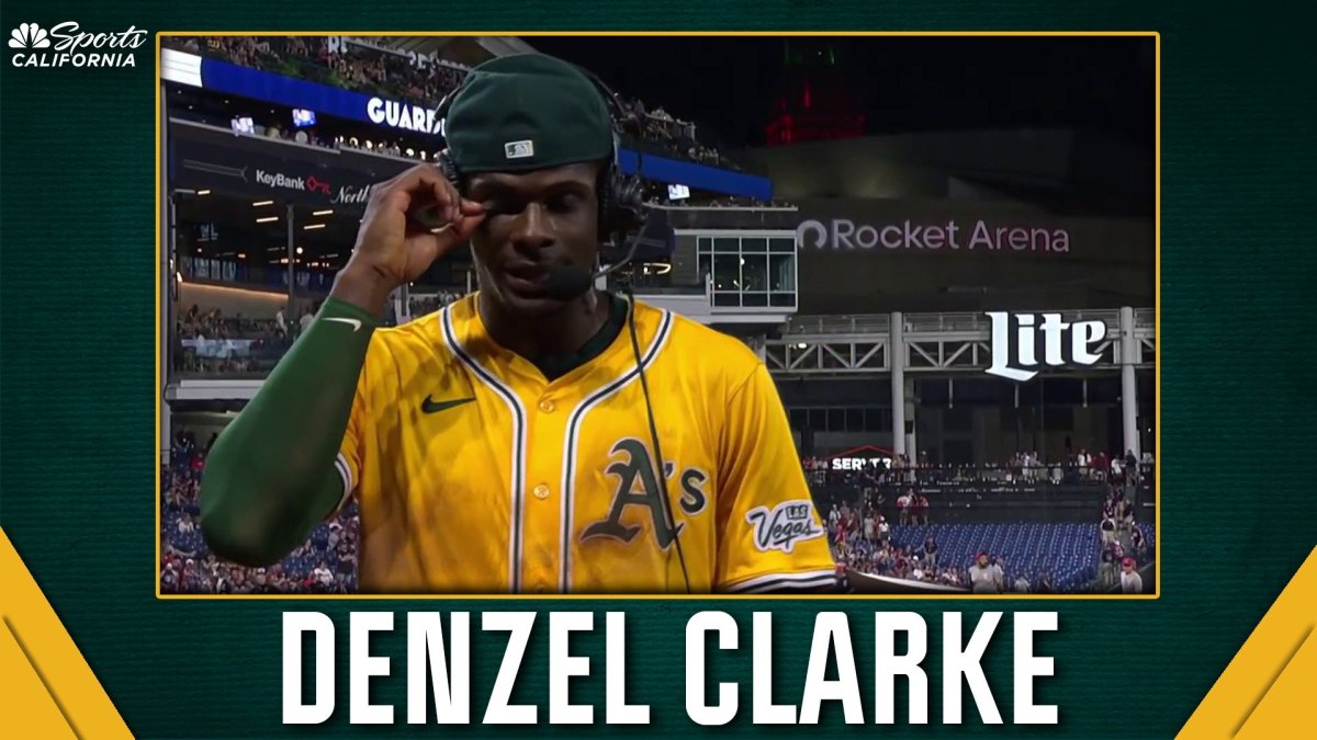 Denzel Clarke grateful for athletic ‘gifts’ after win – NBC Sports Bay ...