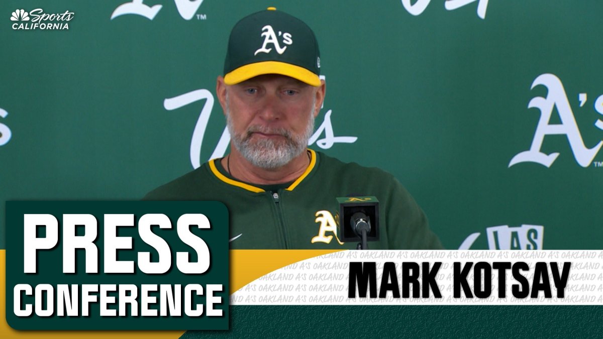 Mark Kotsay speaks on Mason Miller’s absence vs. Mariners – NBC Sports ...