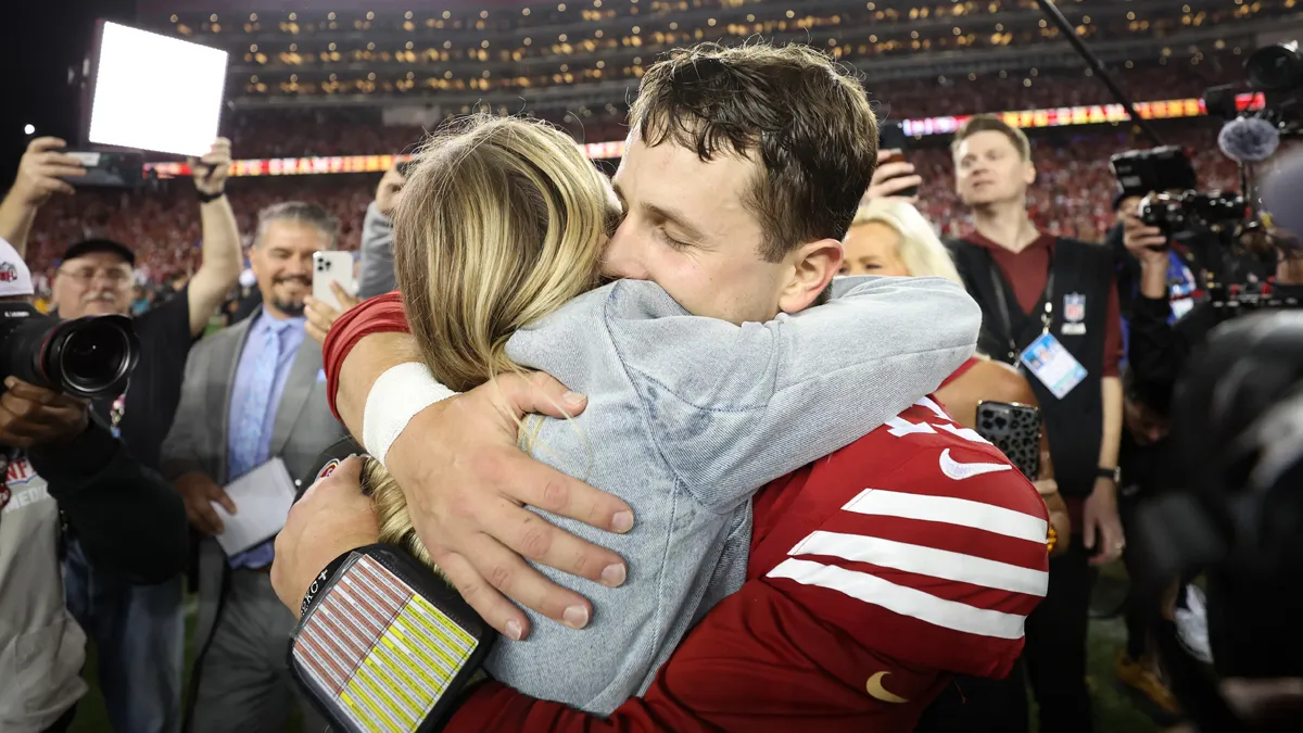 49ers quarterback Brock Purdy, wife Jenna welcome baby girl – NBC ...