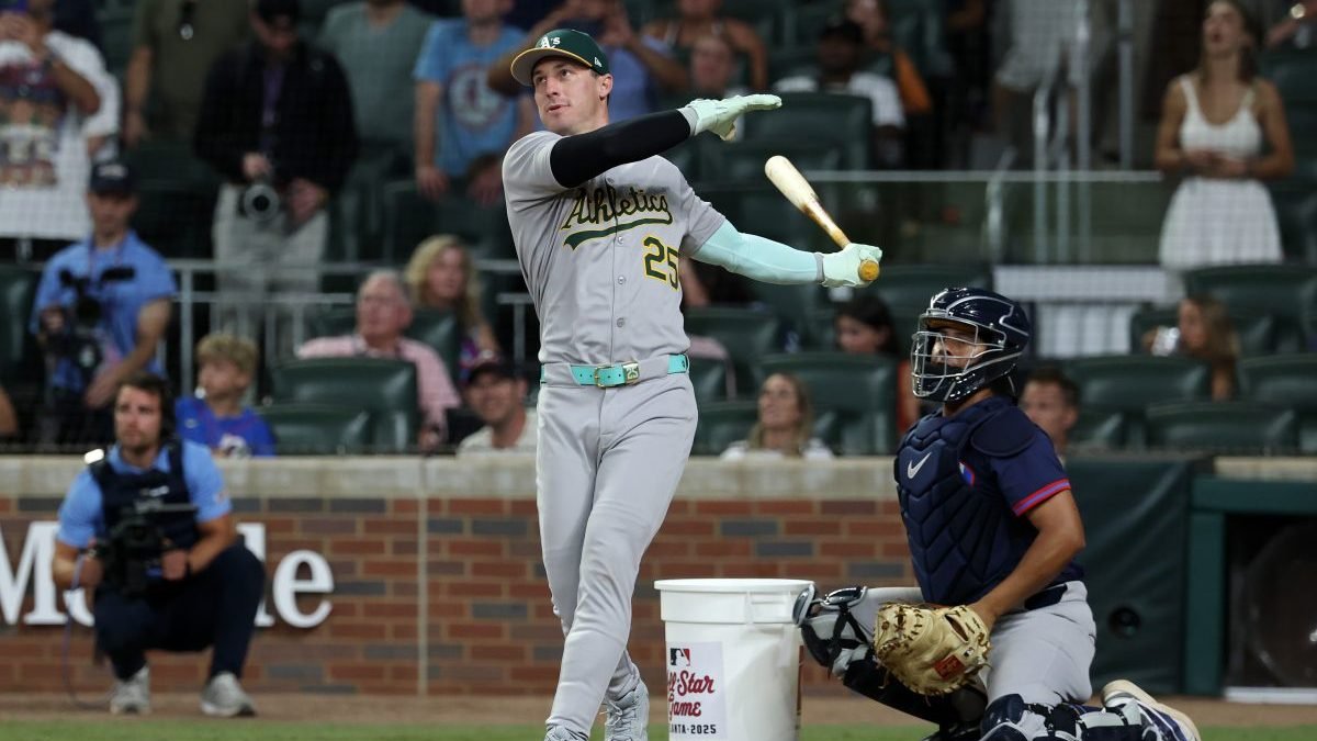 Brent Rooker partakes in MLB’s first All-Star Game swing-off – NBC ...
