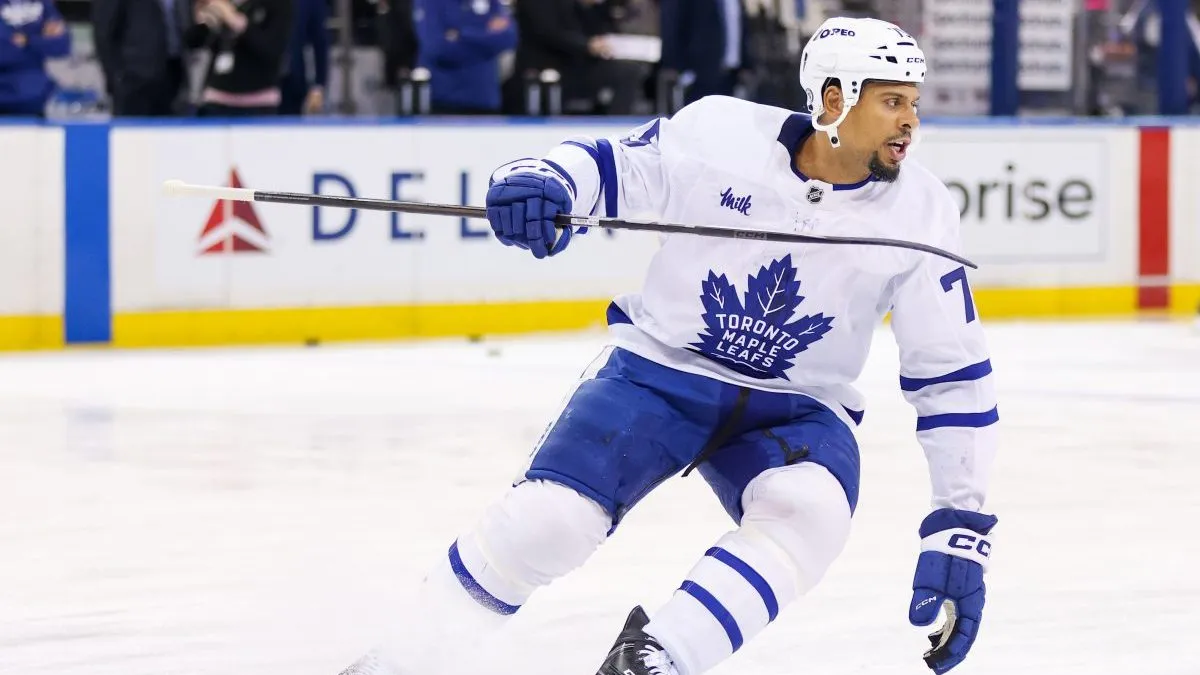 Sharks trade Henry Thrun to Maple Leafs for Ryan Reaves – NBC Sports ...