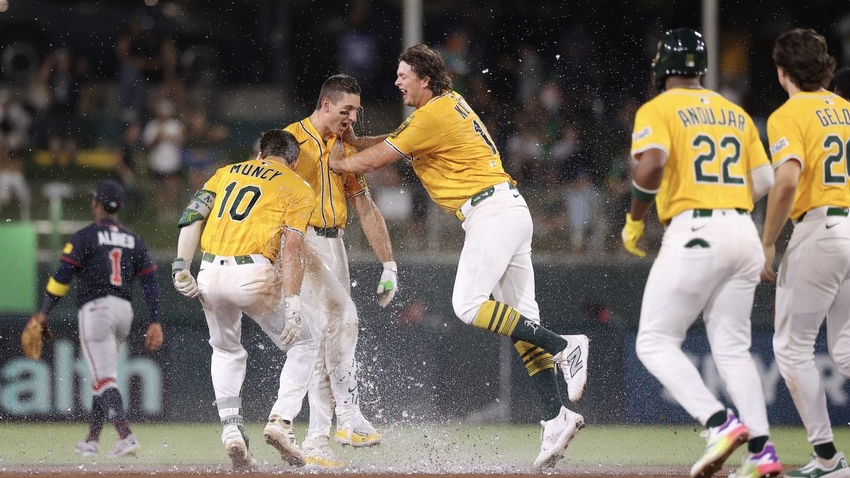 Tyler Soderstrom hits ‘special’ walk-off in Athletics’ win – NBC Sports ...