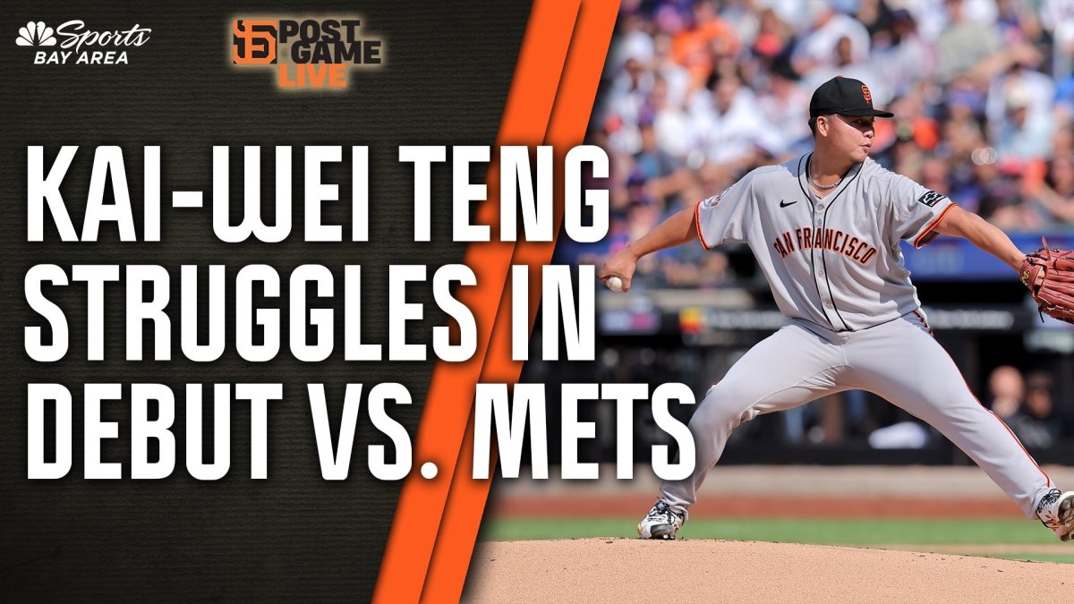 Kai-Wei Teng struggles in 2025 Giants debut, loss vs. Mets – NBC Sports ...