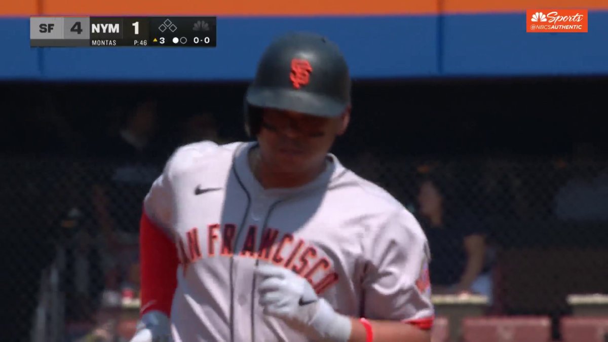 Rafael Devers hits three-run homer for Giants lead vs. Mets – NBC ...