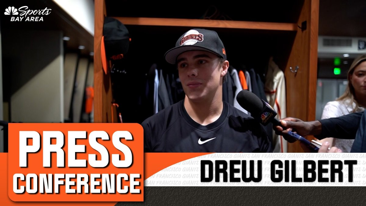 Giants rookie Drew Gilbert discusses upcoming MLB debut – NBC Sports ...