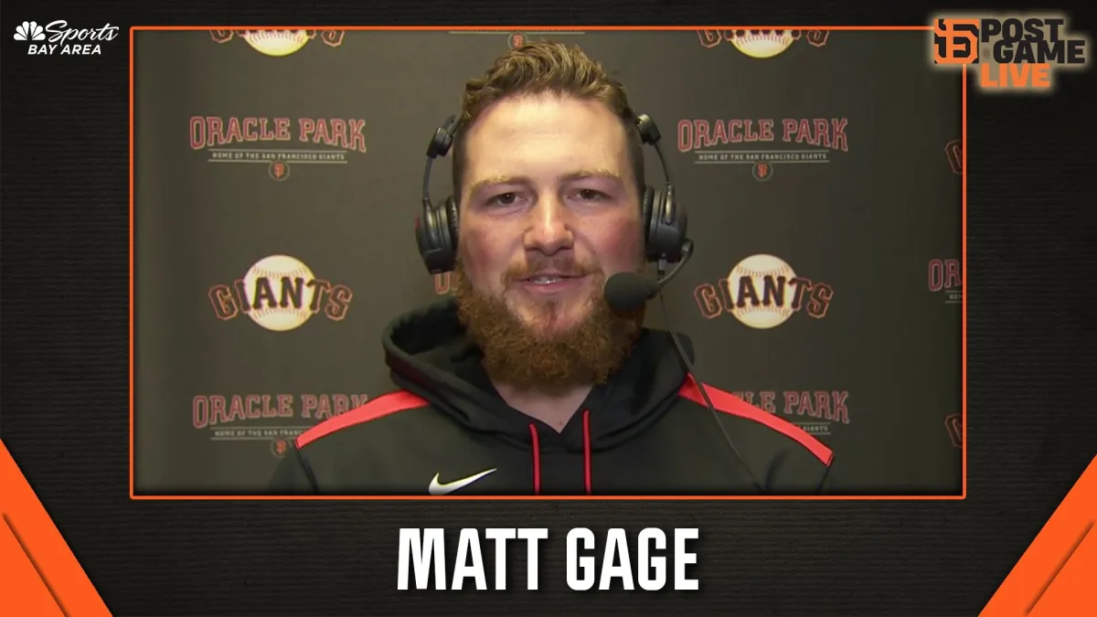 Matt Gage details Giants’ enthusiasm after win vs. Nationals – NBC ...