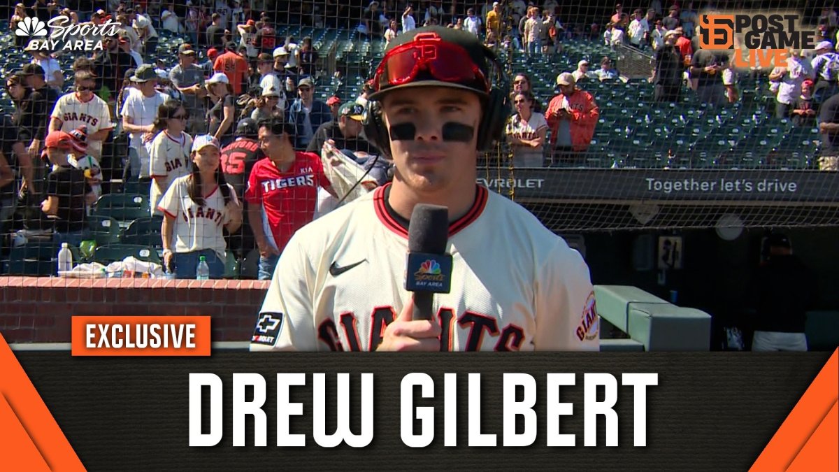 Drew Gilbert details meaning of his first MLB homer, Giants’ win – NBC ...