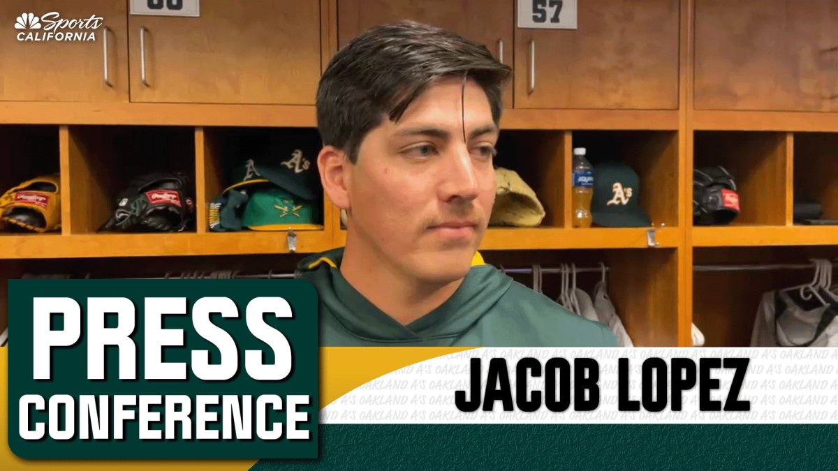 Jacob Lopez describes ‘frustrating’ misses in Athletics’ win – NBC ...