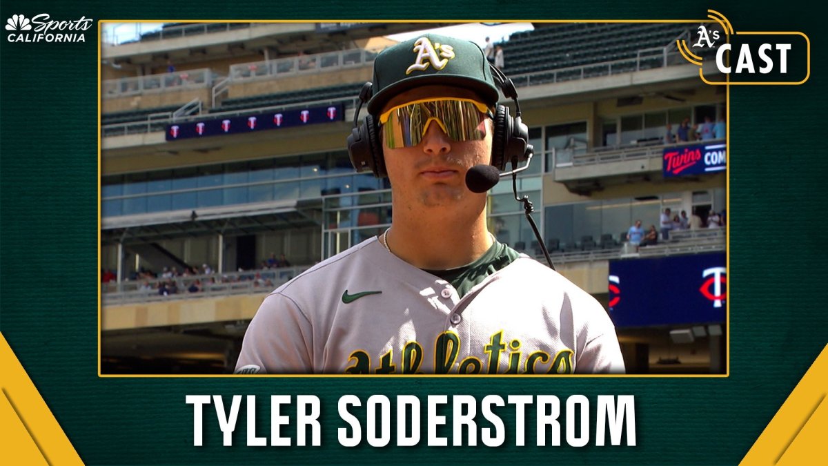 Tyler Soderstrom shares mindset during MLB-leading hit streak – NBC ...