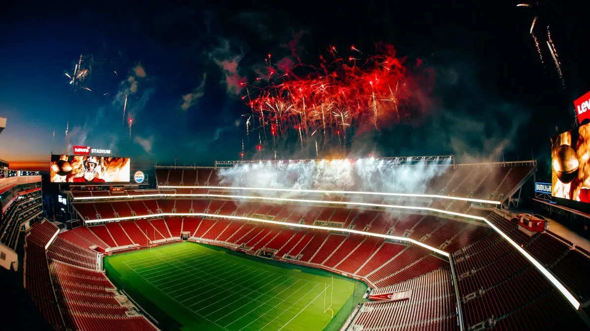 49ers unveil light show with $200M Levi’s Stadium renovations – NBC ...