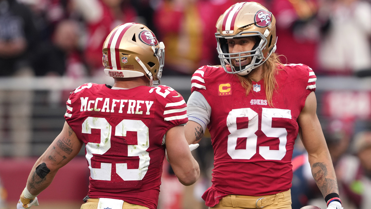 49ers training camp takeaways: McCaffrey, Kittle stepping up – NBC ...