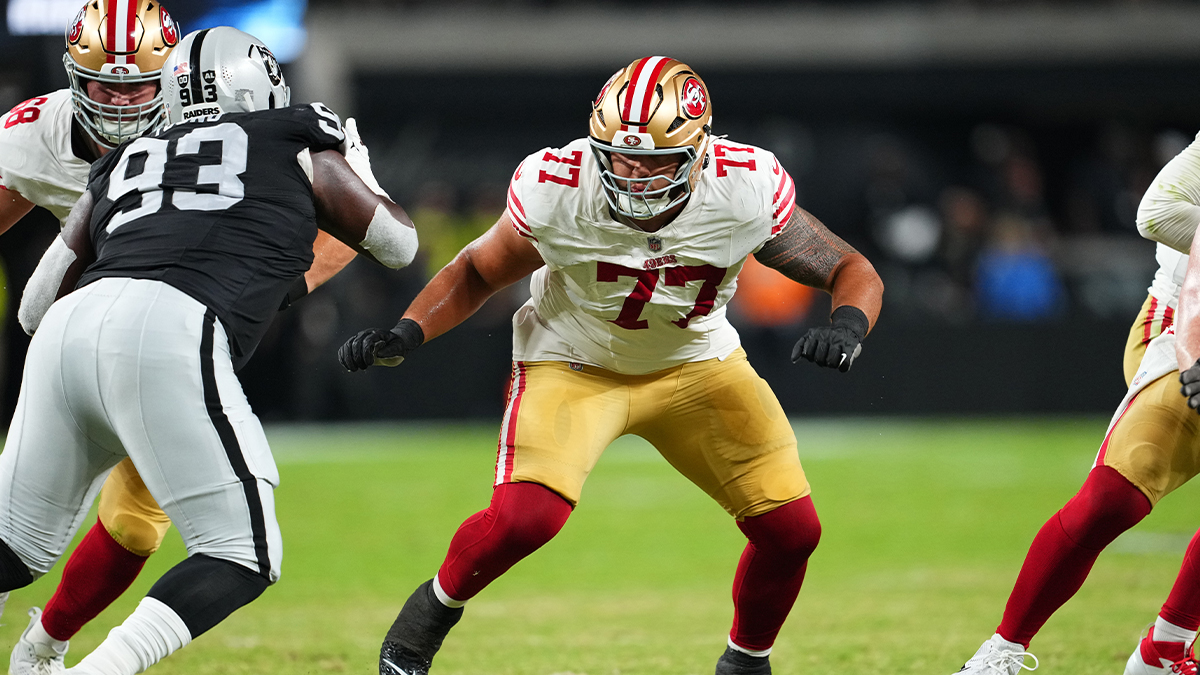 49ers’ Dominick Puni to miss multiple weeks with PCL injury – NBC ...