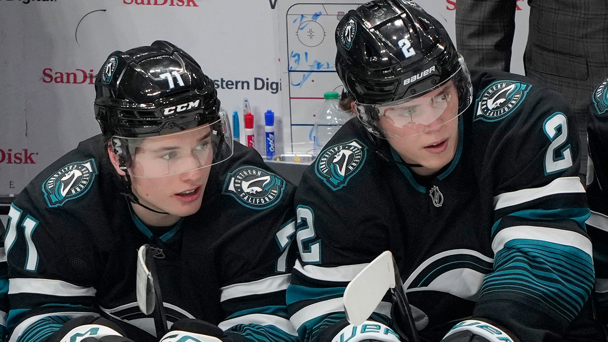 Macklin Celebrini, Will Smith, Sharks’ young core expectations – NBC ...