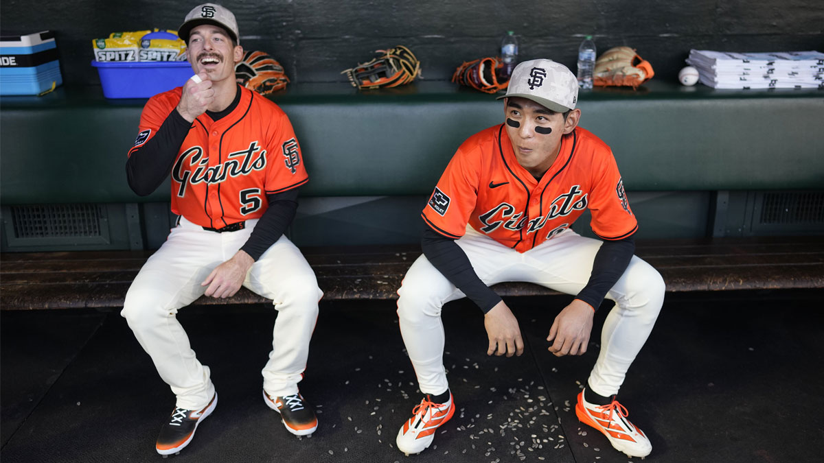 Jung Hoo Lee emotional after Giants’ Mike Yastrzemski trade – NBC ...