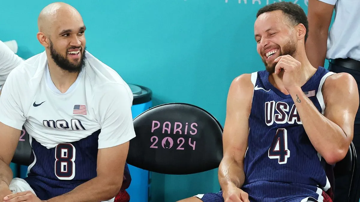 Derrick White recalls ‘good side’ of Steph Curry flurry in Paris – NBC Sports Bay Area & California