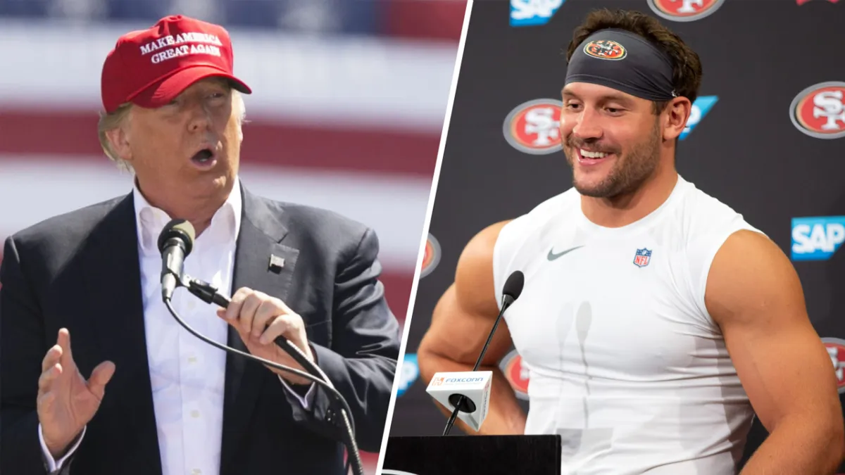 President Trump appoints 49ers’ Nick Bosa to sports council – NBC ...