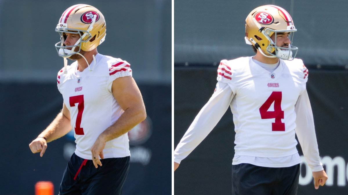 Why 49ers released kicker Greg Joseph, per Kyle Shanahan – NBC Sports ...