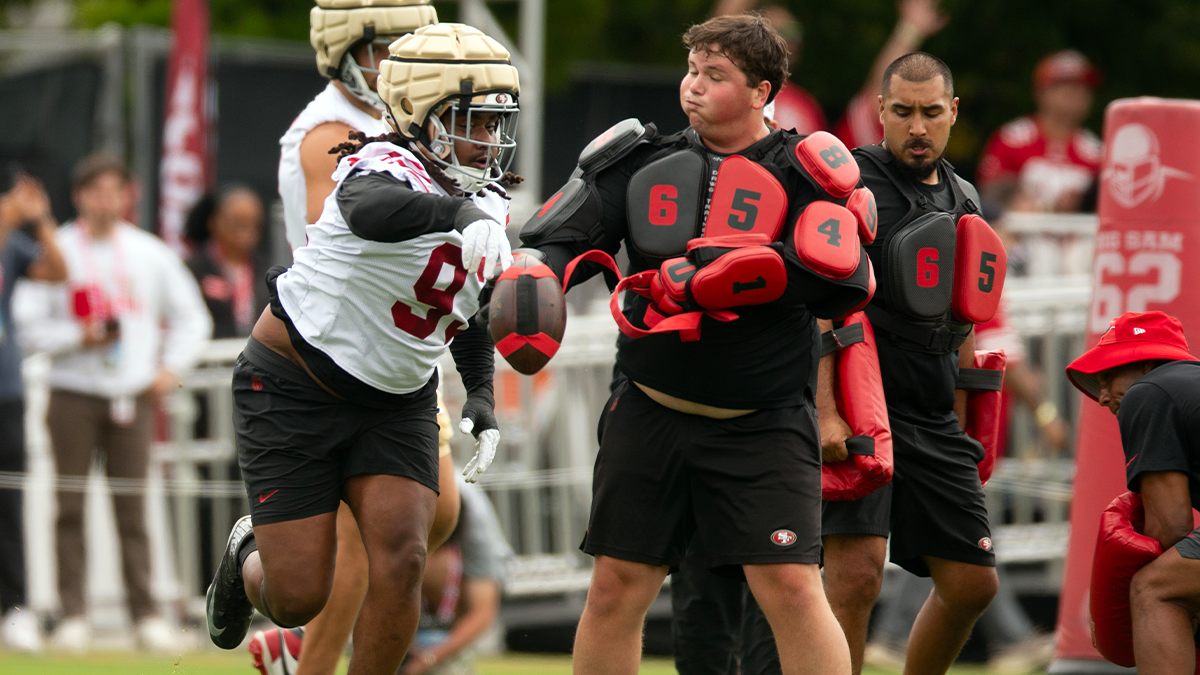 Kalia Davis steps up with ‘good camp’ after 49ers’ departures – NBC ...