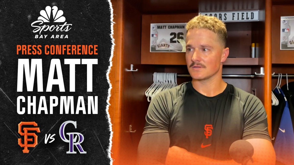 Giants star Matt Chapman hoping for best with suspension – NBC Sports ...