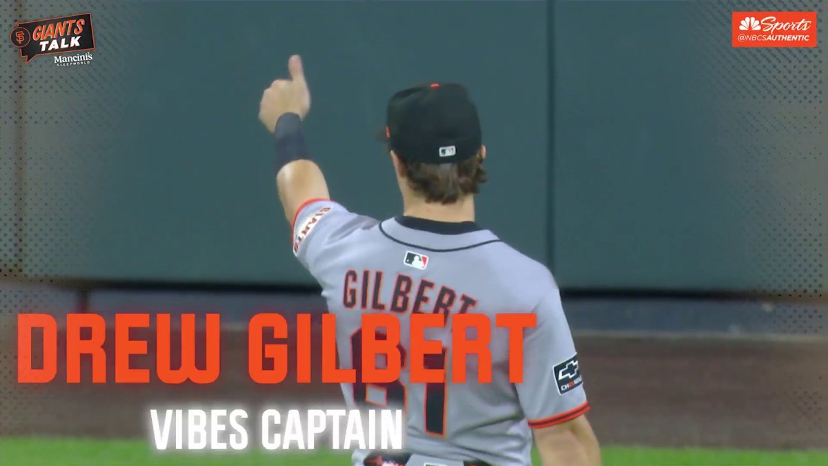 Drew Gilbert delivering the vibes during Giants’ hot streak – NBC Sports Bay Area & California