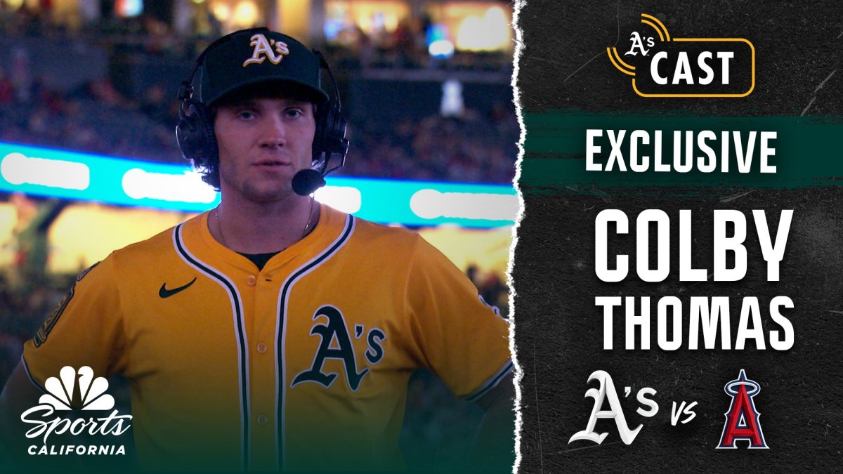 Athletics’ Colby Thomas details MLB adjustments after win – NBC Sports ...