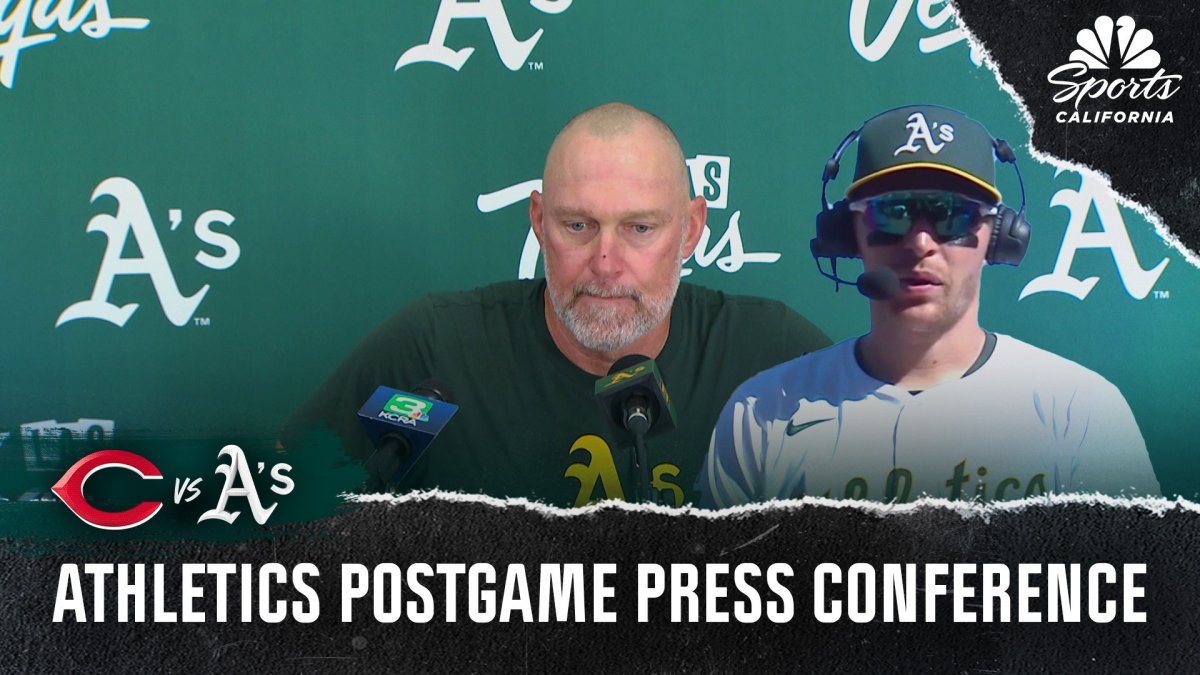 Brett Harris and Mark Kotsay talk glowingly about sweep of Reds – NBC ...