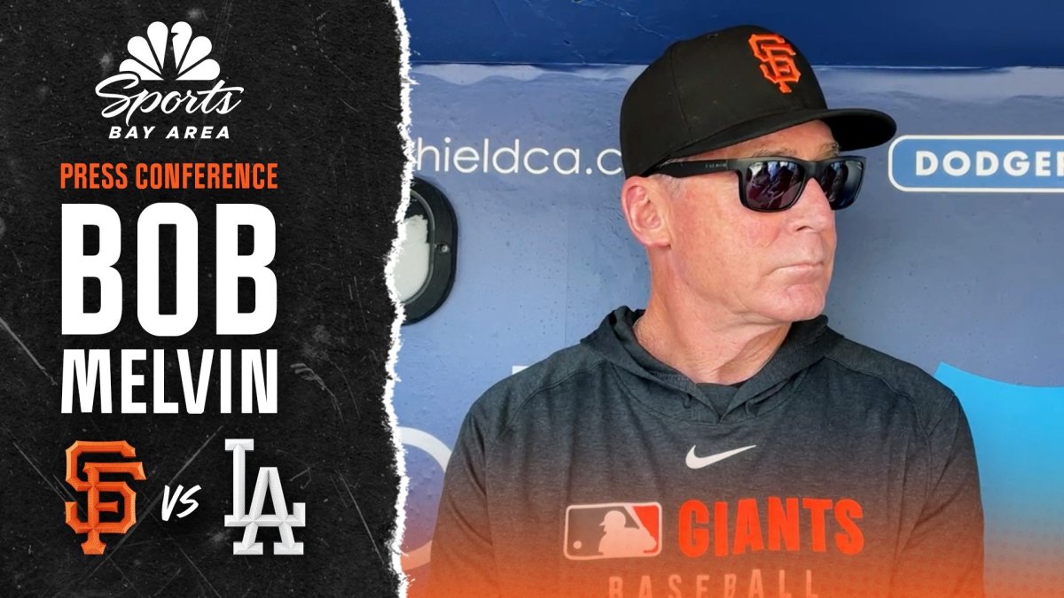 Bob Melvin breaks down Giants’ struggles in series vs. Dodgers – NBC ...